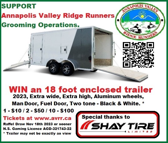trailer Raffel 2023 – Annapolis Valley Ridge Runners – AVRR